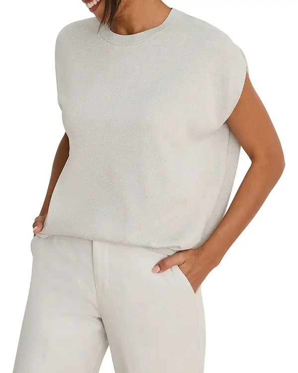 NIC+ZOE Chic Cocoon Sweater - Silver Wisp