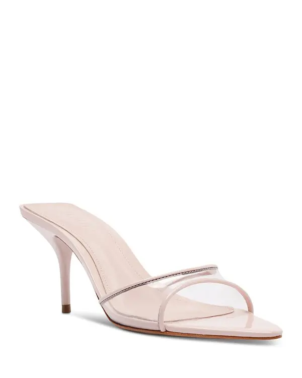 Schutz Elodie Vinyl Sandals - Cotton Candy