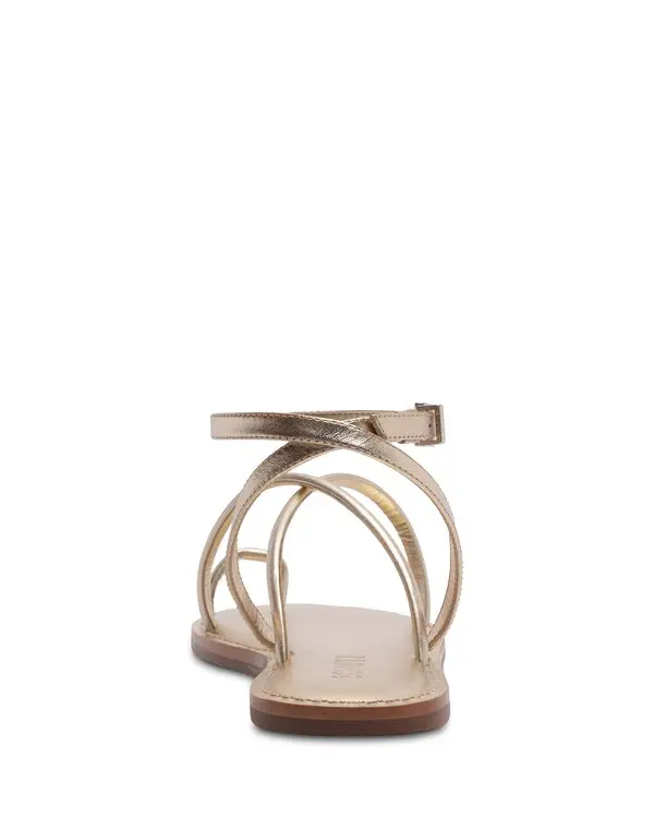 Schutz Valeria Strappy Sandals - Platinum