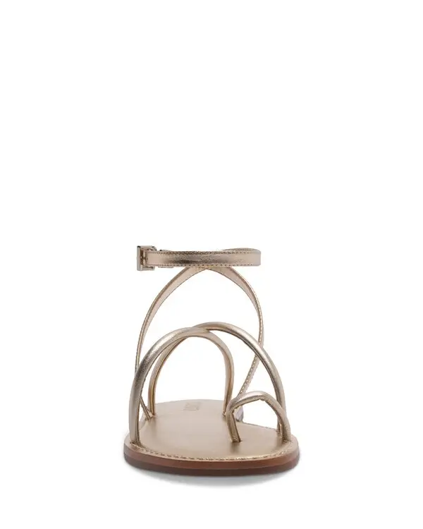Schutz Valeria Strappy Sandals - Platinum