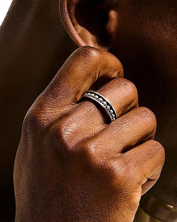 John Hardy Sterling Nailhead Ring - Silver