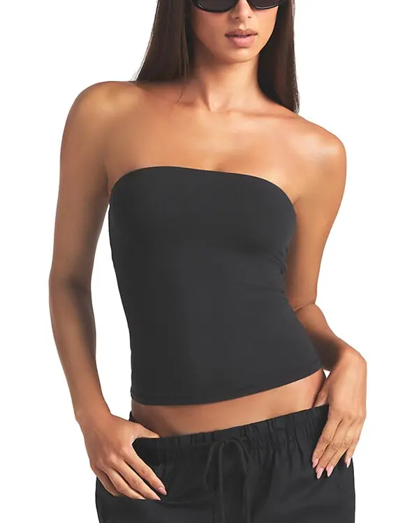 SKIMS Jersey Tube Top - Soot