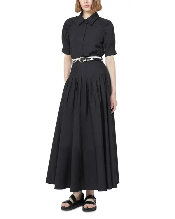 Max Mara Puff Sleeve Shirt - Black