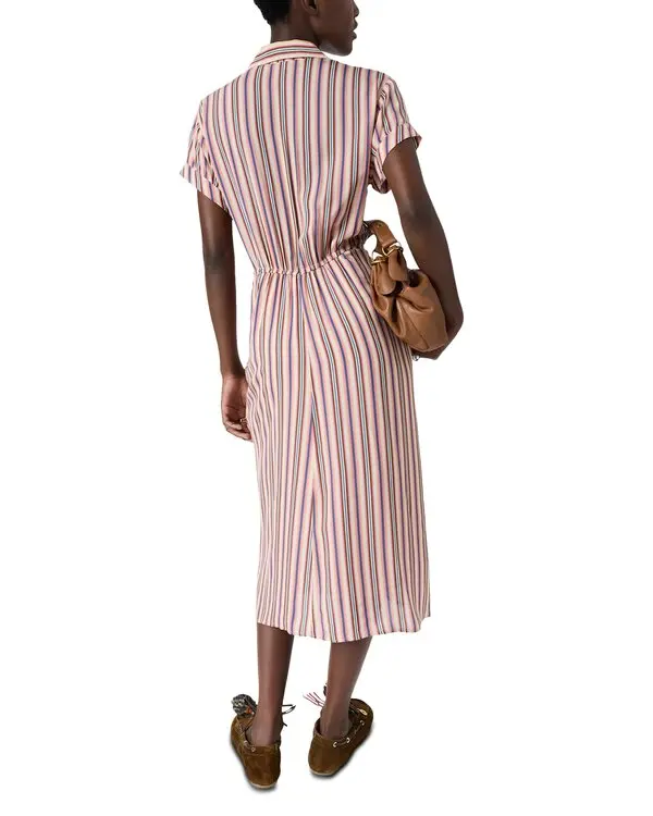 Gerard Darel Raena Twisted Waist Shirt Dress