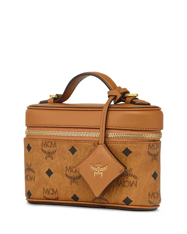 Mcm Aren Mini Visetos Crossbody Bag