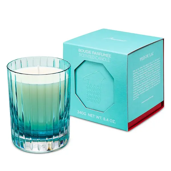 THE MARTHA, BY BACCARAT 4 Elements Scented Candle Pres Du Lac - Turqoise