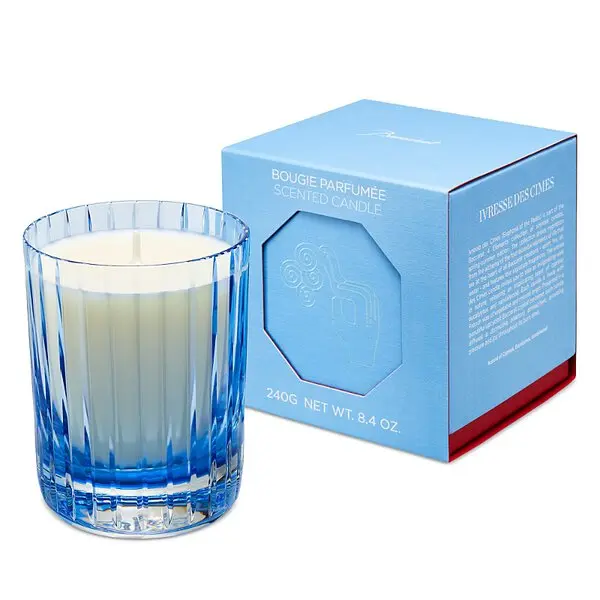 THE MARTHA, BY BACCARAT 4 Elements Scented Candle Ivresse Des Cimes - Blue