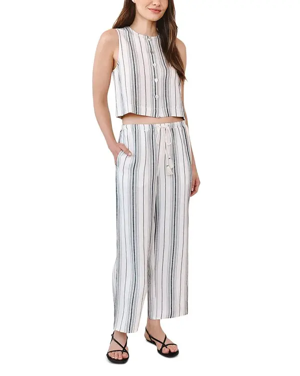 Bella Dahl Tassel Cord Drawstring Crop Pants