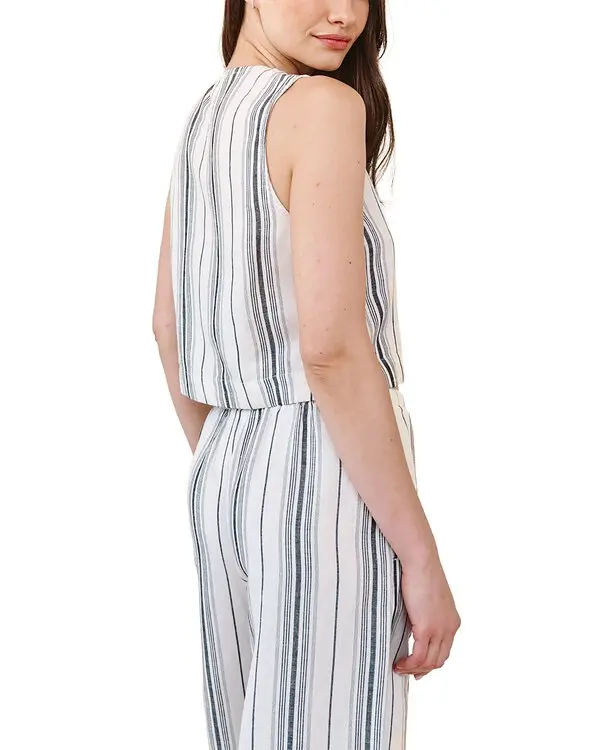 Bella Dahl Sleeveless Button Front Top - Boardwalk