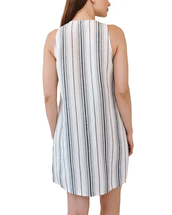 Bella Dahl Sleeveless Lace-up Mini Dress