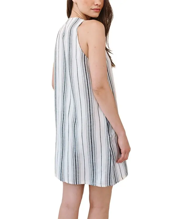 Bella Dahl Sleeveless Lace-up Mini Dress