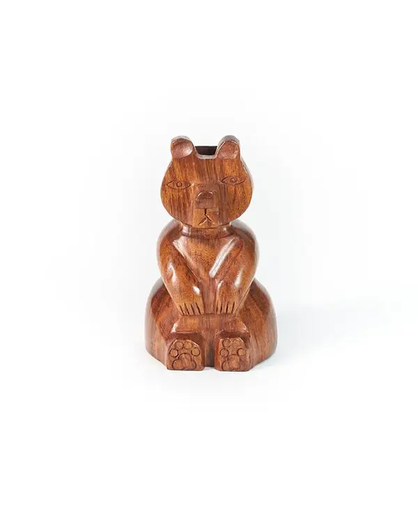 MATR BOOMIE Bear Eyeglasses Holder Stand - Brown