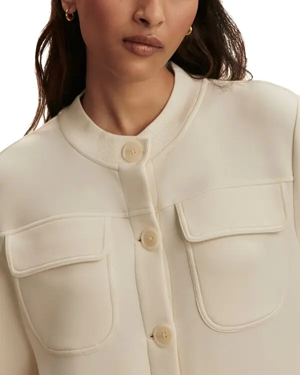 Varley Hartwell Button-front Sweater - Pristine