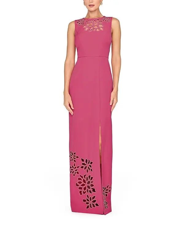 KAY UNGER Isobel Column Gown - Pink