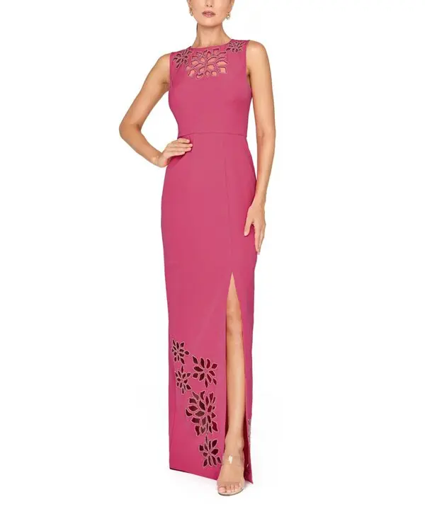 KAY UNGER Isobel Column Gown