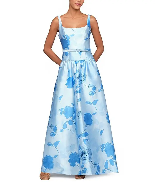 KAY UNGER Daphne Gown - Blue