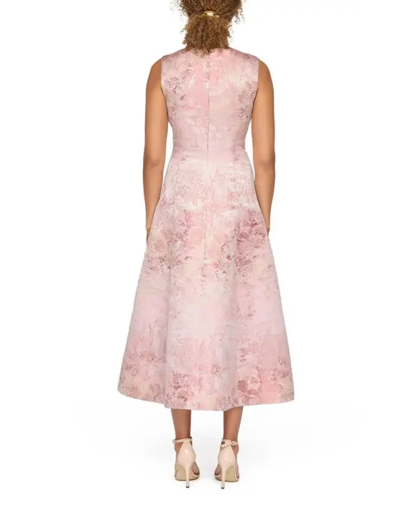 KAY UNGER Philippa Tea Length Dress