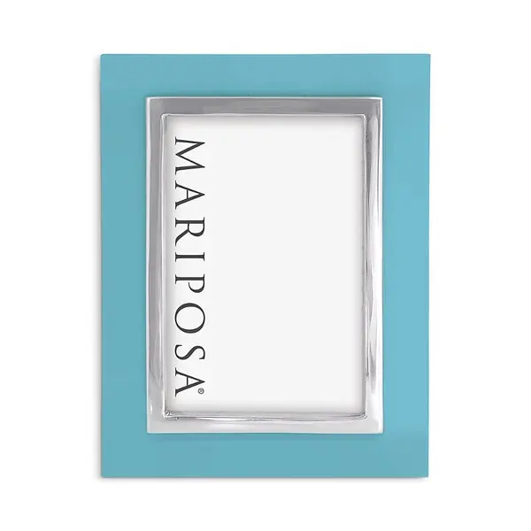 MARIPOSA Metal Trim Frame, 5 X 7 - Teal