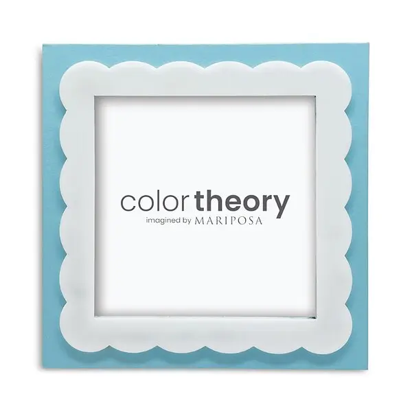 MARIPOSA Color Theory Frame, 4 X 4 - Blue
