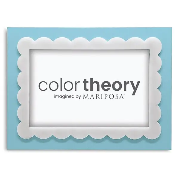 MARIPOSA Color Theory Frame, 4 X 6 - Blue