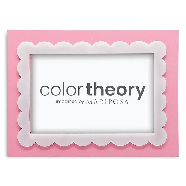 MARIPOSA Color Theory Frame, 4 X 6 - Pink