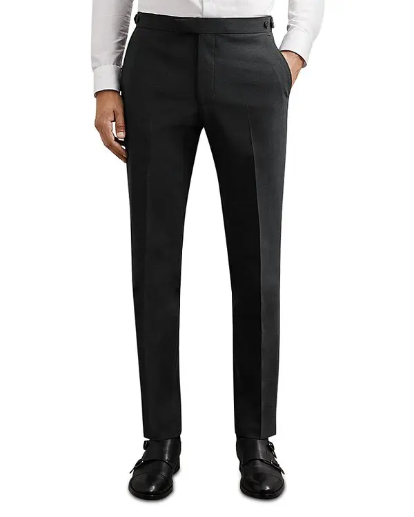 REISS Plain Weave Mixer Suit Trousers