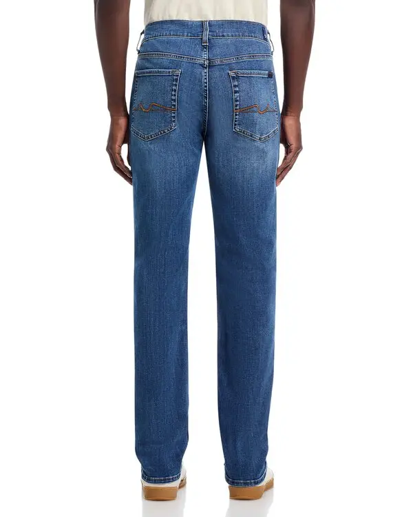 7 For All Mankind Slimmy Slim Straight Fit Jeans - Brink