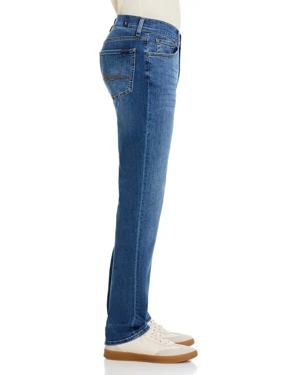 7 For All Mankind Slimmy Slim Straight Fit Jeans - Brink