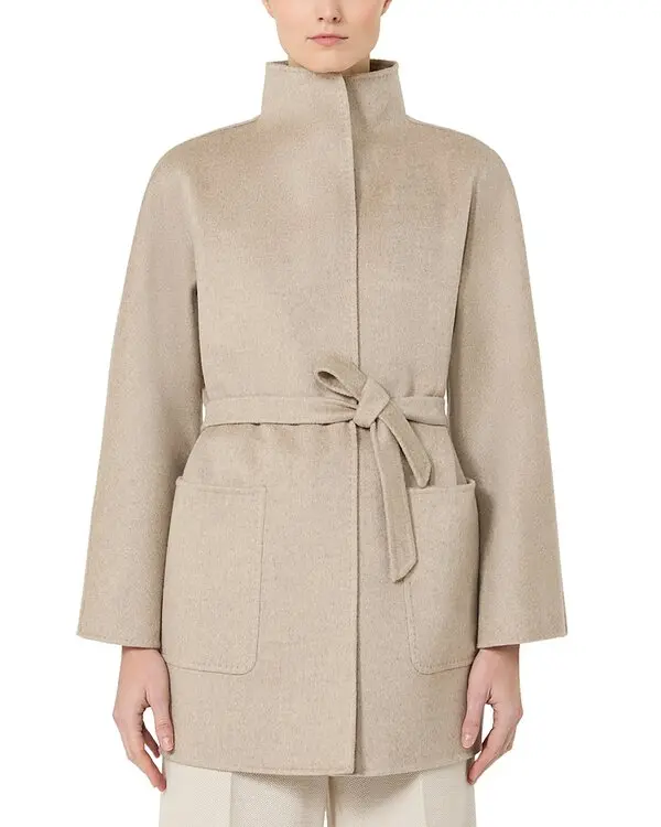 Max Mara Mxmedile Coat - Sand