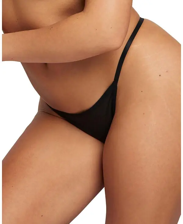 NEGATIVE Sieve String Thong - Black