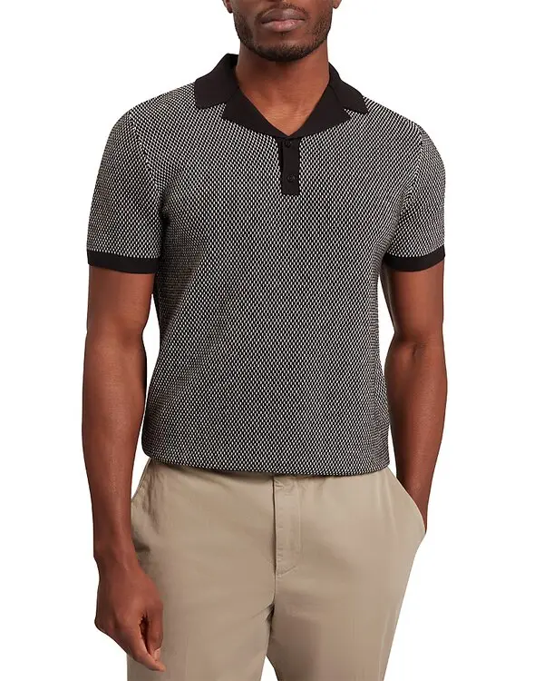Ted Baker London Gregry Small Stitch Knit Polo Shirt