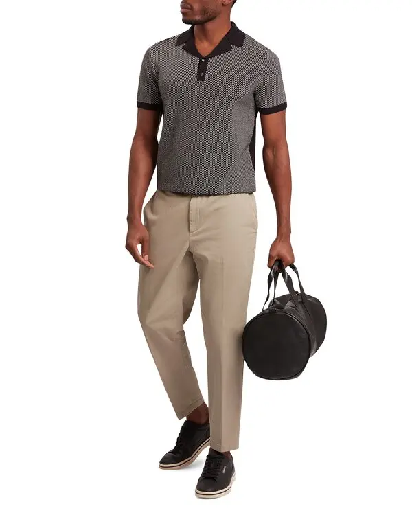Ted Baker London Gregry Small Stitch Knit Polo Shirt