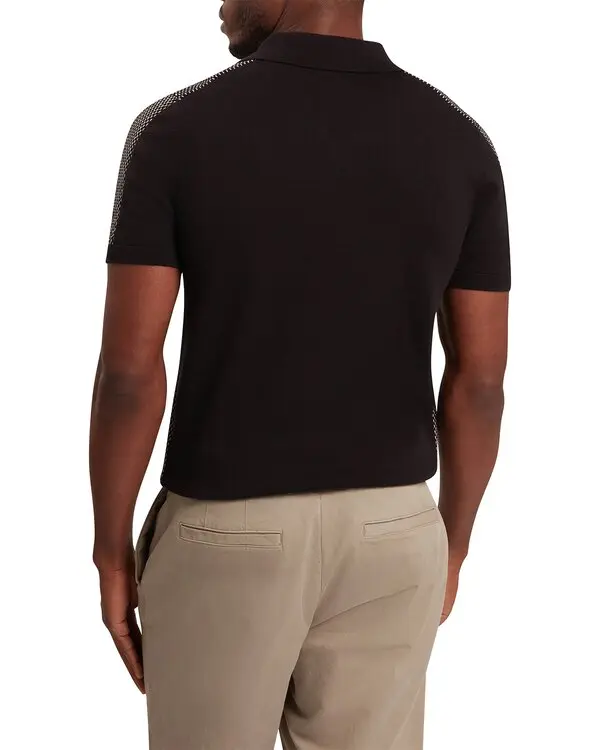 Ted Baker London Gregry Small Stitch Knit Polo Shirt