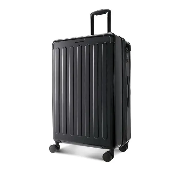 HEDGREN Hedge Glossy Large Expandable Spinner Checked Bag - Nocturne