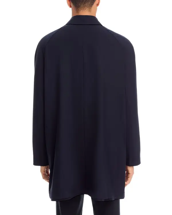 Herno Reversible Raincoat - Blue Navy