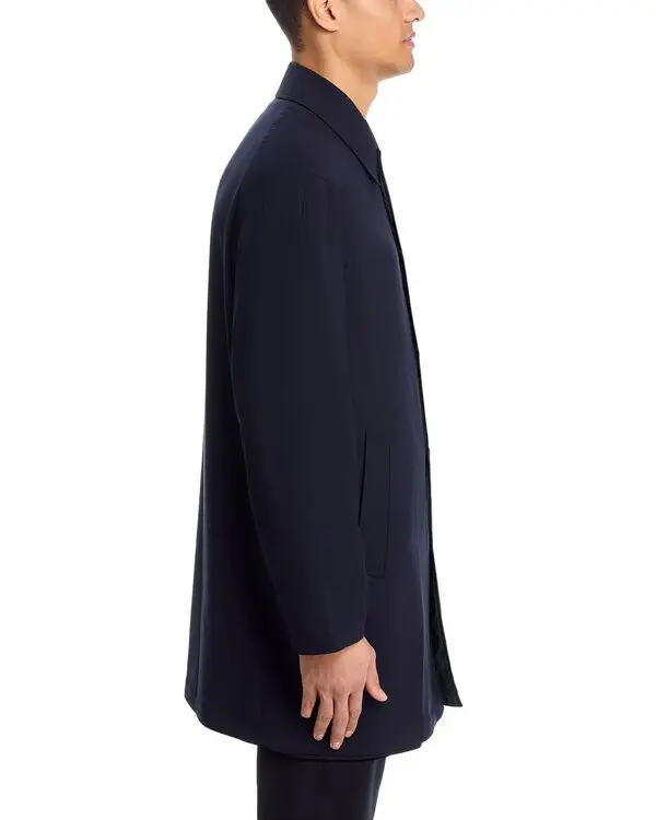 Herno Reversible Raincoat - Blue Navy