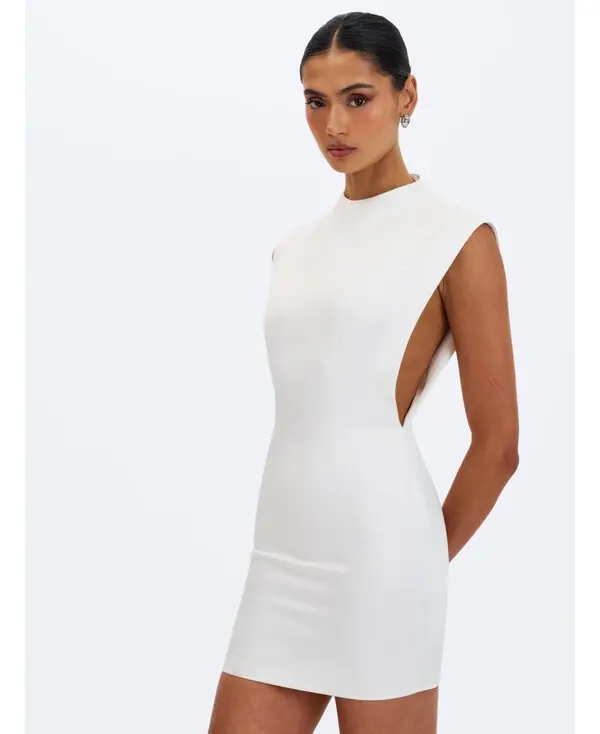 MISS CIRCLE NEW YORK Raegan Jacquard Mini Dress