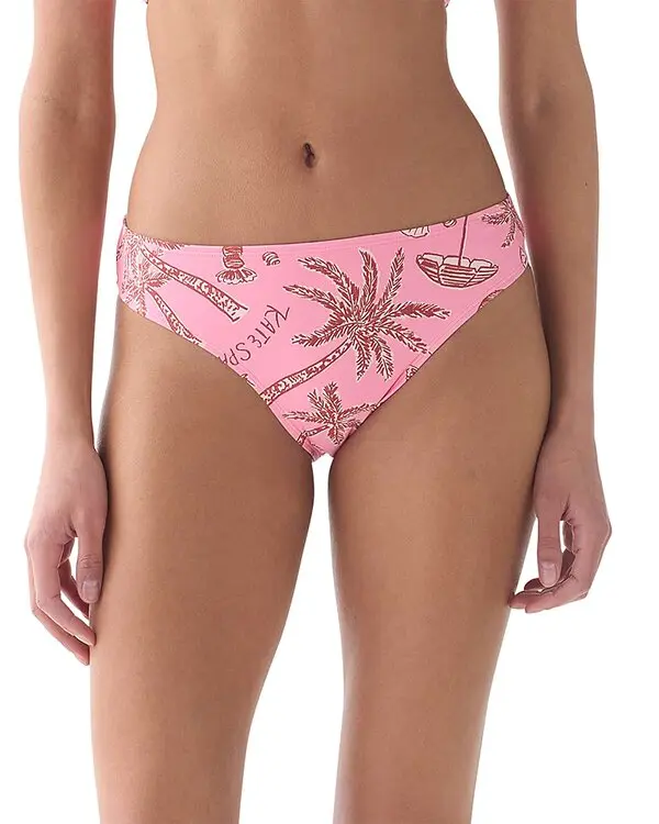 Kate Spade New York High Cut Bikini Bottom - Guava Slice