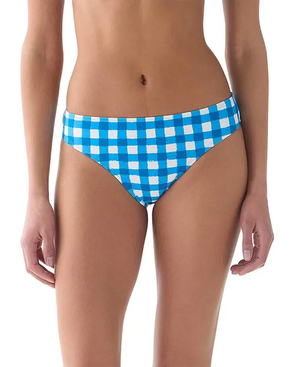 Kate Spade New York High Cut Bikini Bottom - Santorini Blue