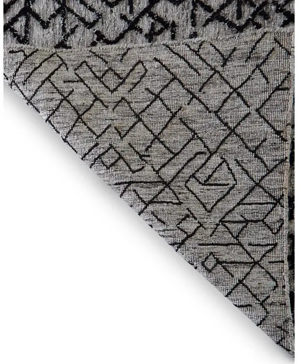 MINK PREMIER Mink Home Aurelia Aur06 8'x10' Area Rug - Silver