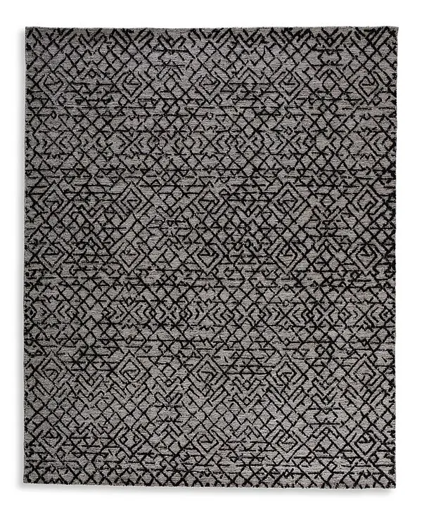 MINK PREMIER Mink Home Aurelia Aur06 9'x12' Area Rug - Silver
