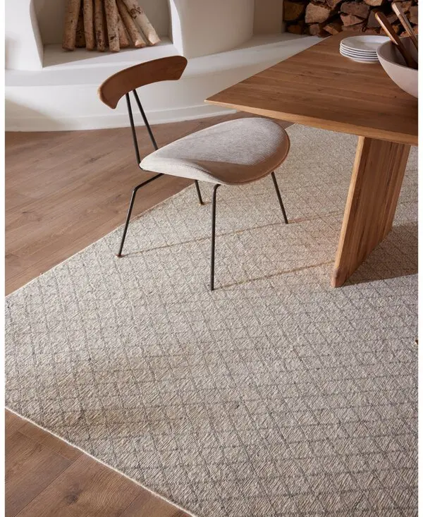 MINK PREMIER Mink Home Caldera Cal01 9'x12' Area Rug - Silver