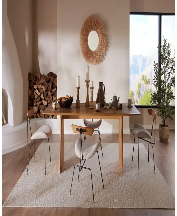 MINK PREMIER Mink Home Rothwell Roh01 8'x10' Area Rug - Silver