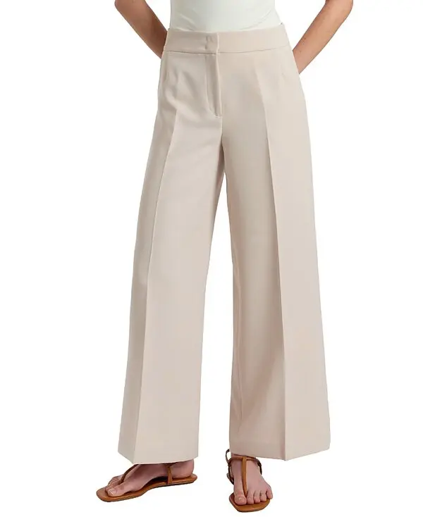 Santorelli Wide Leg Cropped Pant