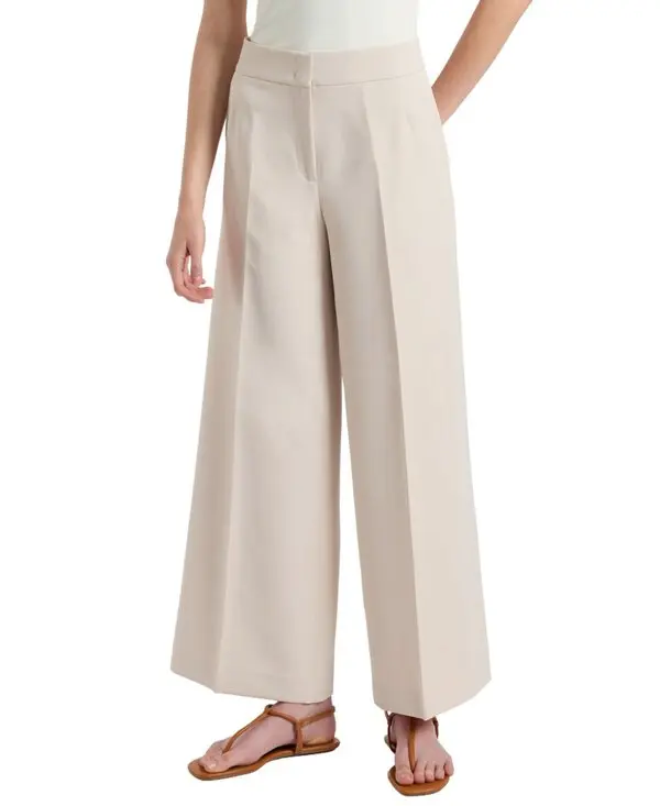 Santorelli Wide Leg Cropped Pant