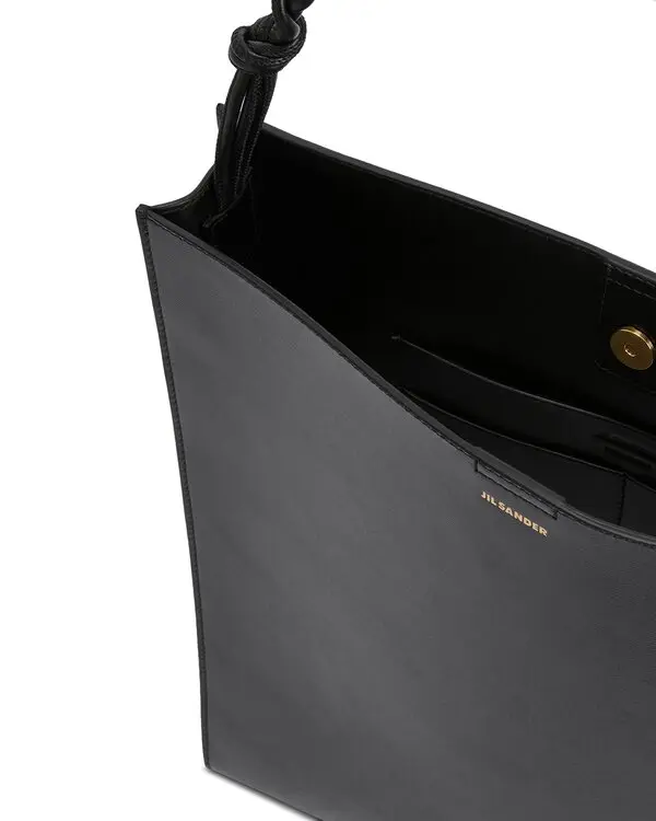 JIL SANDER Tangle Small Leather Shoulder Bag