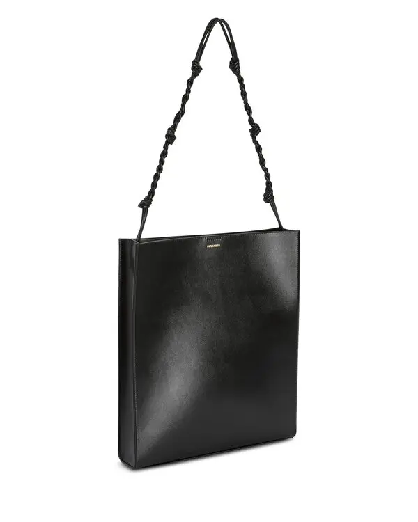 JIL SANDER Tangle Small Leather Shoulder Bag