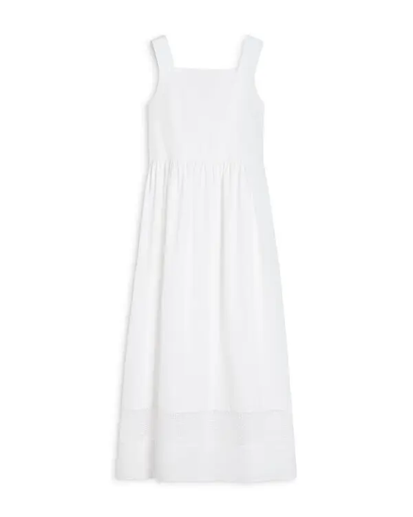 Max Mara Cotton Midi Dress - White