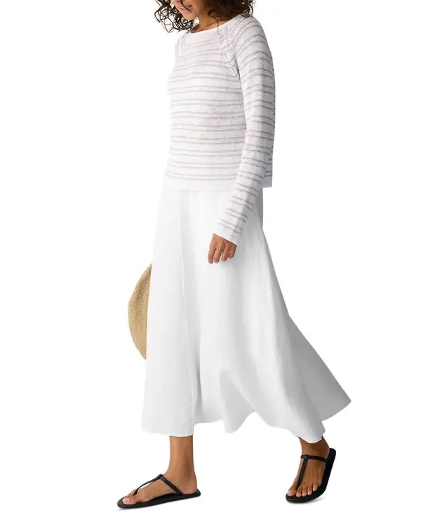 Eileen Fisher Linen Full Skirt