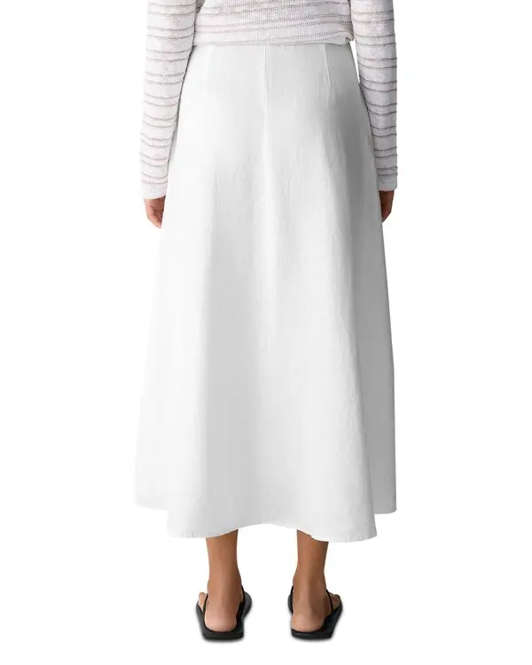 Eileen Fisher Linen Full Skirt